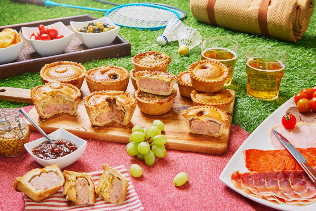 Six Piece Summer Pork Pie Collection | Toppings Pies